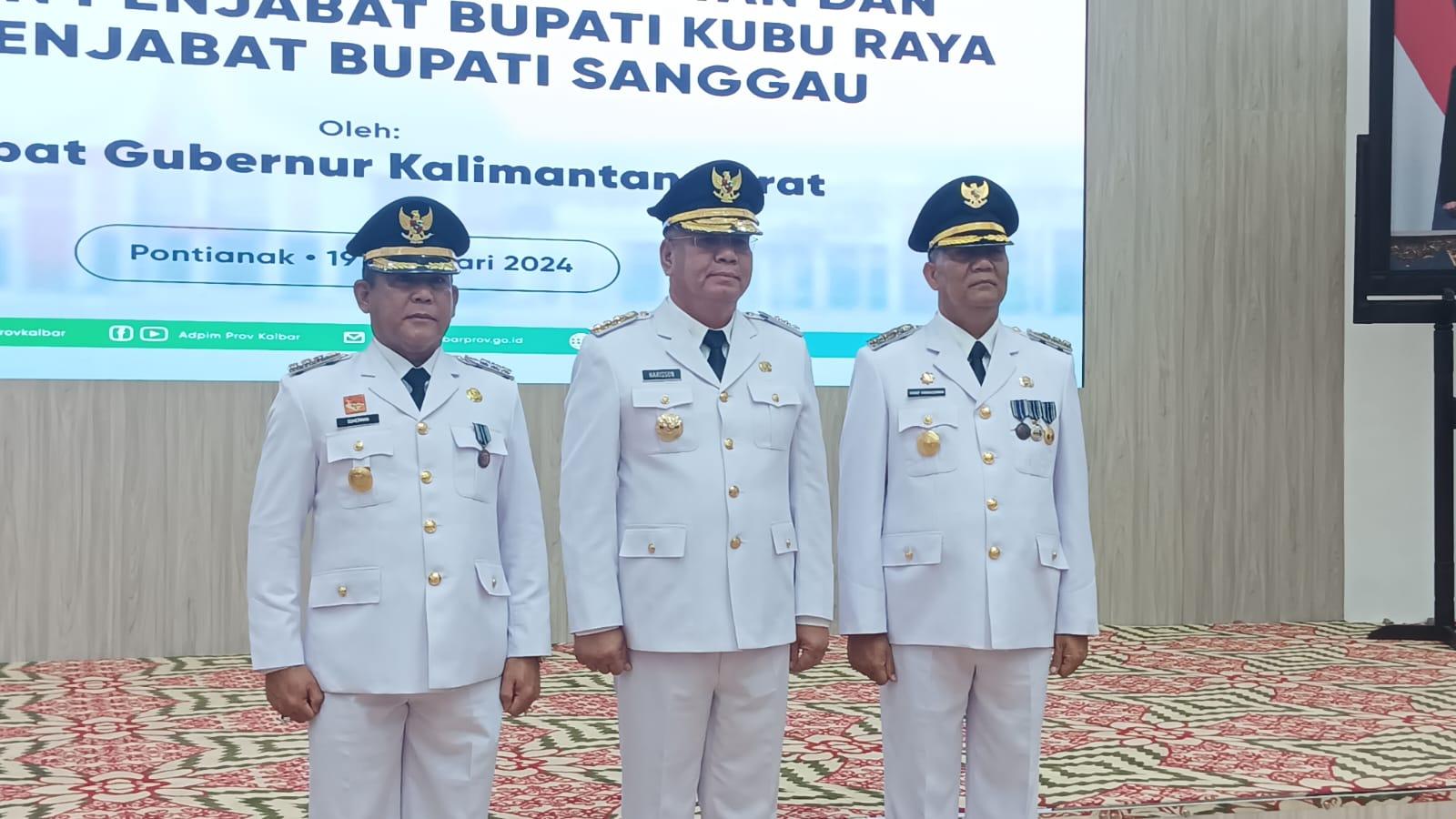 Melalui Pj. Gubernur, Ini Pesan Presiden Kepada Pj. Bupati KKR dan Sanggau – PRUDENSI