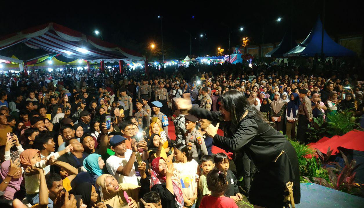 Begini Meriahnya Malam Puncak Hut Bhayangkara – 78 di Kota Bintan – PRUDENSI