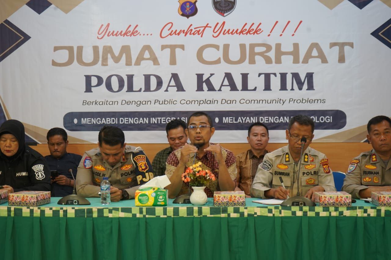 Polda Kaltim Adakan Jumat Curhat di SMKN 2 Balikpapan, Fokus Edukasi Narkoba dan Literasi ...