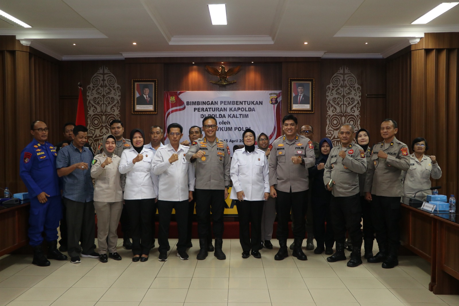 Polda Kaltim Terima Bimbingan Penyusunan Regulasi dari Divkum Polri ...