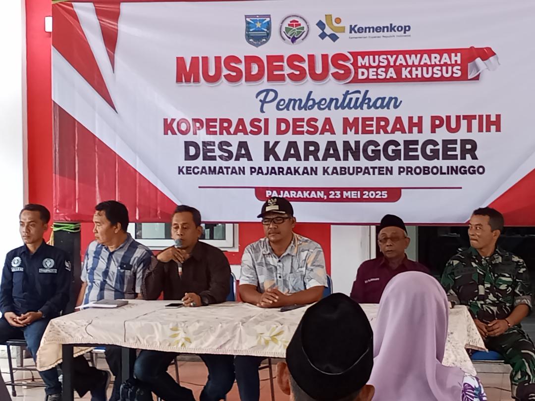 Sukses Gelar Musdesus, Koperasi Desa Merah Putih Desa Karanggeger Resmi ...