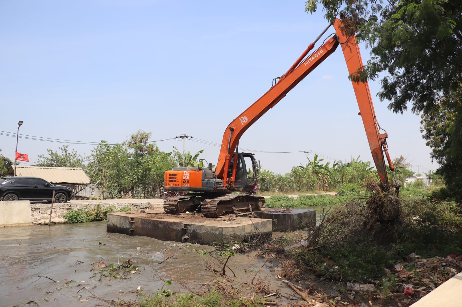 Pemkab Bekasi Normalisasi Saluran Irigasi Usai Bongkar Kafe Remang ...