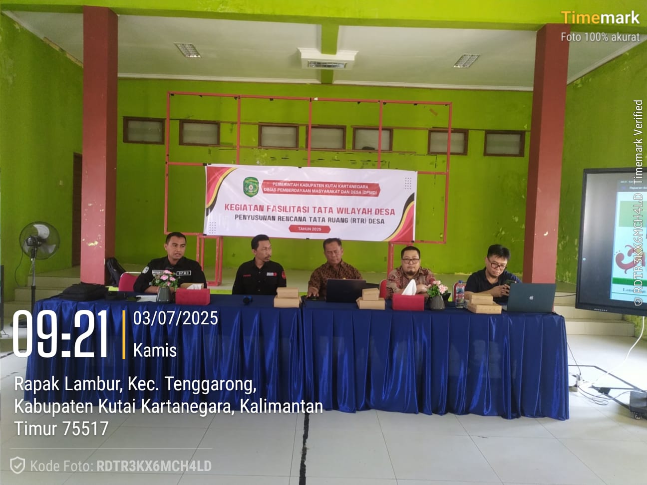 Merancang Masa Depan dari Desa, Rapak Lambur Jadi Contoh Perencanaan Tata Ruang Partisipatif dan ...