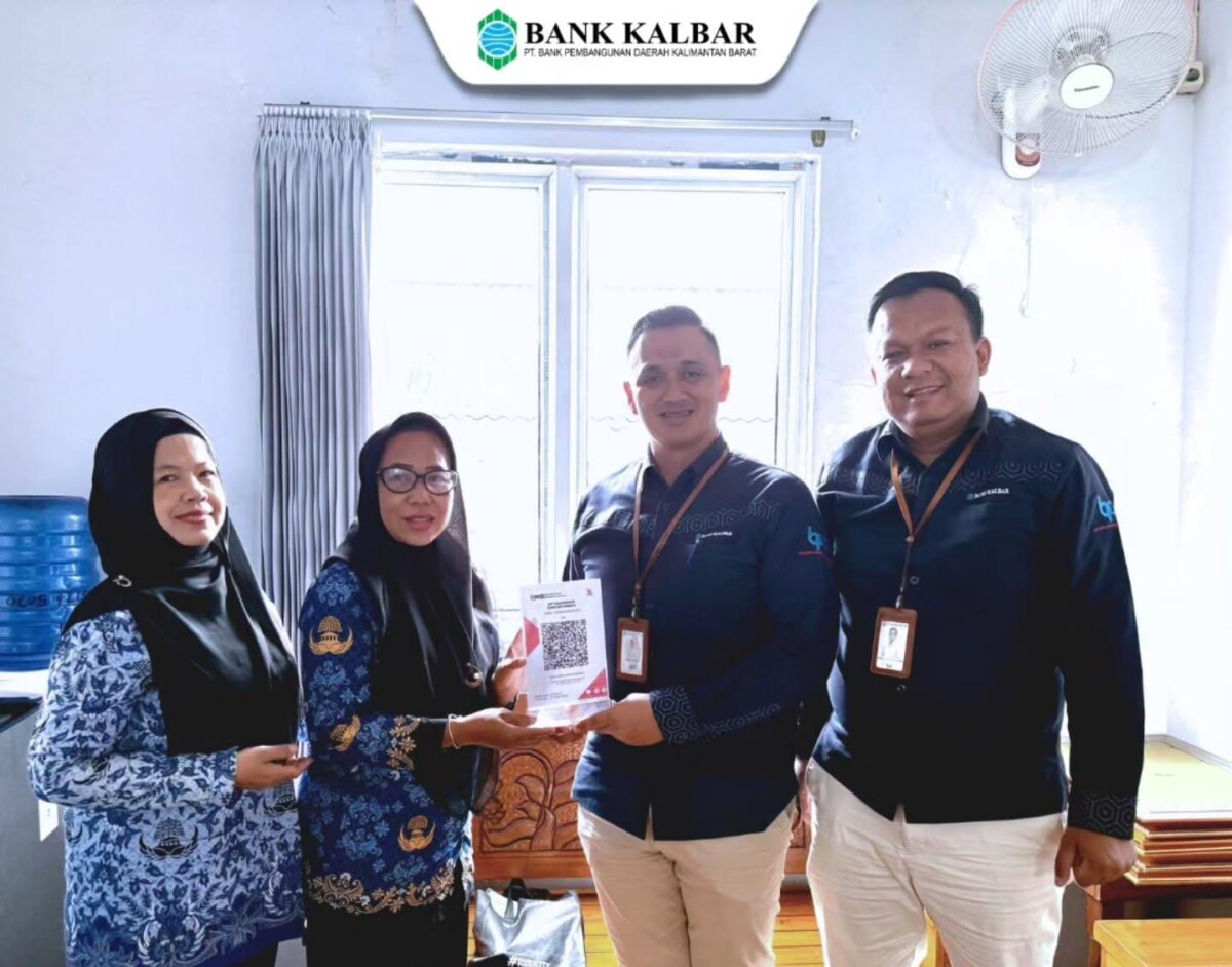 Bank Kalbar Gandeng UPT Puskesmas Siantan Tengah Gunakan QRIS dan ...