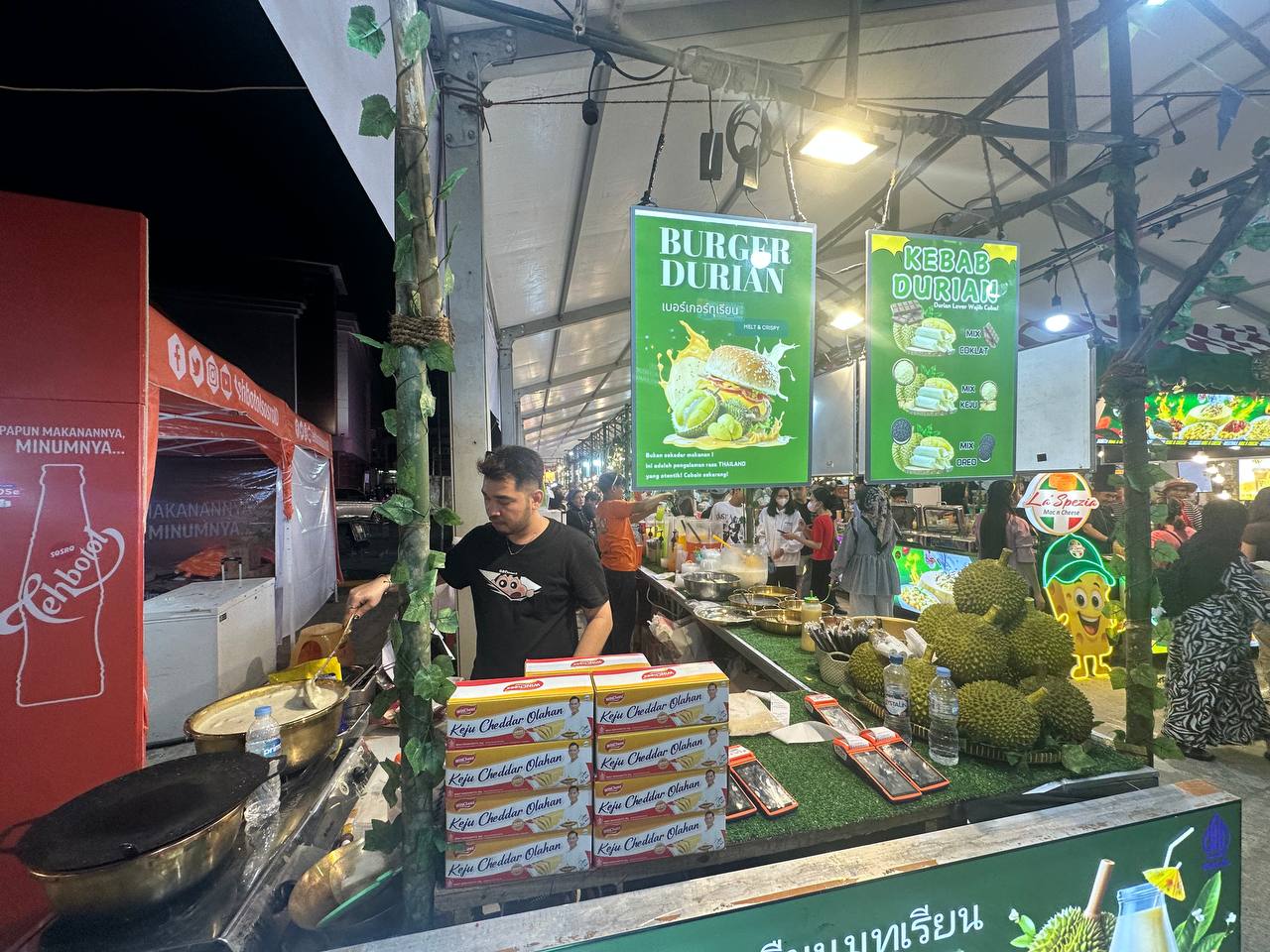 Durian Masuk Burger & Kebab? Pengunjung Auto Penasaran – PRUDENSI
